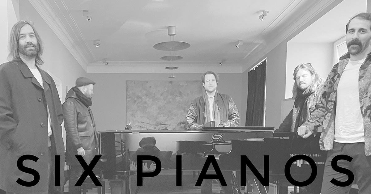 Sechs Virtuosen, sechs Flügel, zwölf Hände, sechs Skulpturen, ein ...